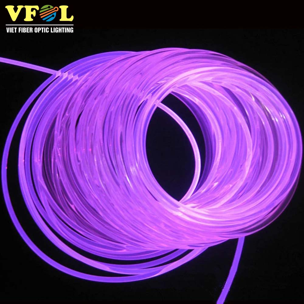 4mm diameter bright fiber optic - LED strip for VGA Asus Rog Strix ...
