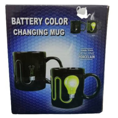 LIGHT BULB HEAT COLOUR CHANGING CERAMIC MUG (HLX017) | Shopee Malaysia
