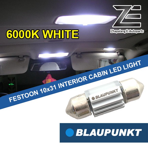 Blaupunkt Festoon 10x31 LED Interior Cabin Room Reading Light 131060W ...