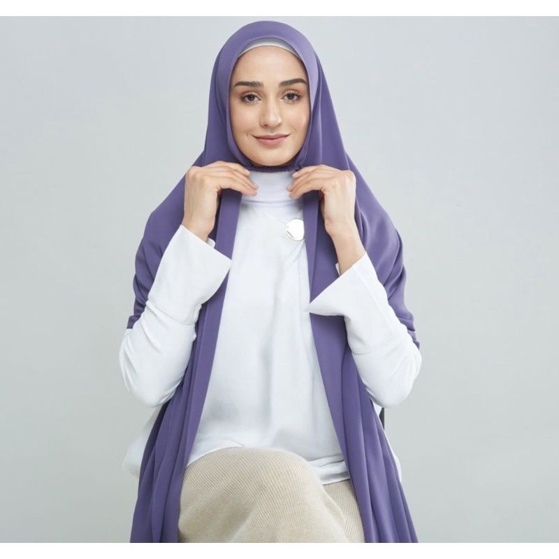 Women Instant Shawl Light Easy Shawl Getah Viral Tudung instant Hijab ...