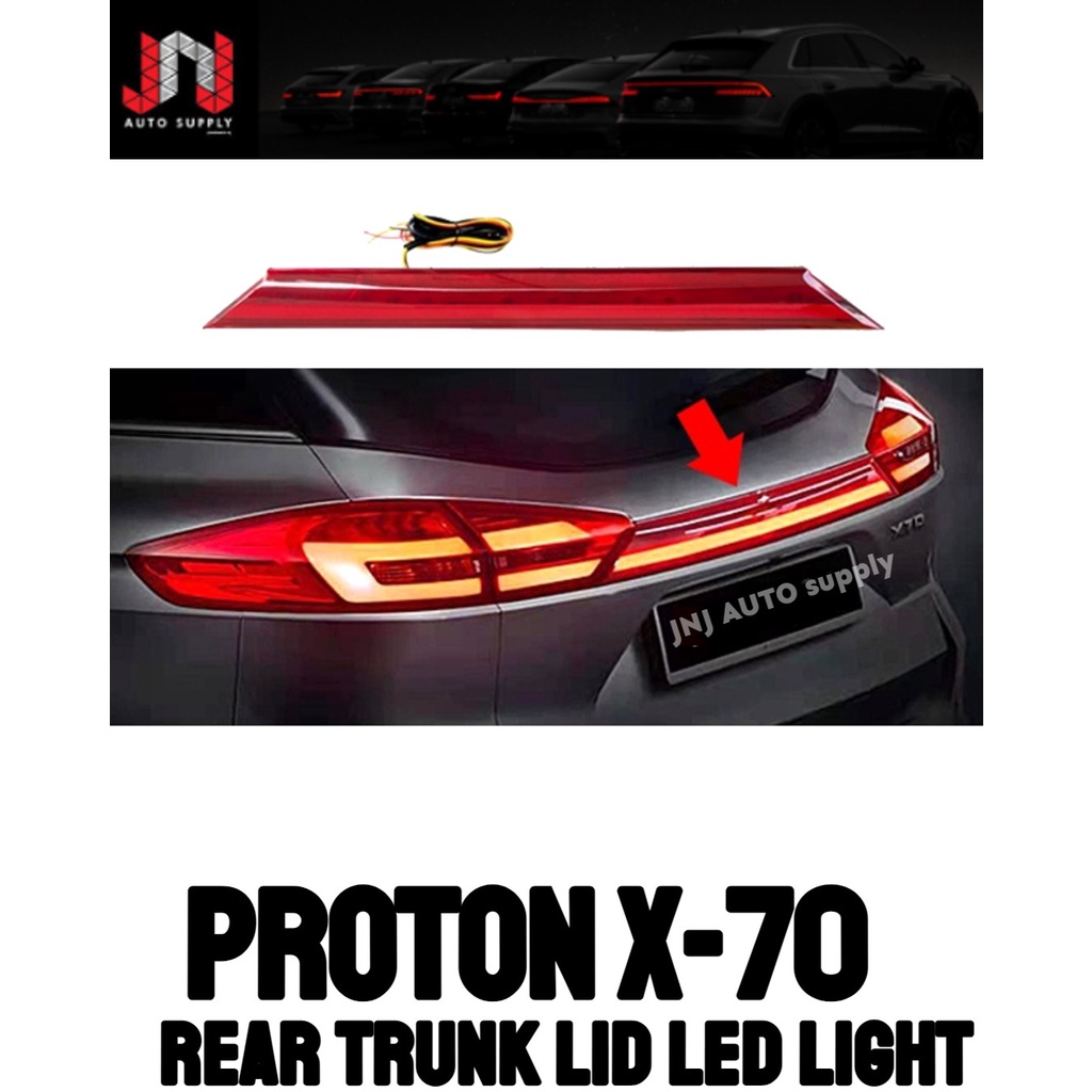 Proton X70 Tail Gate Trunk Led Light Bar with Sequentail Running Signal ...