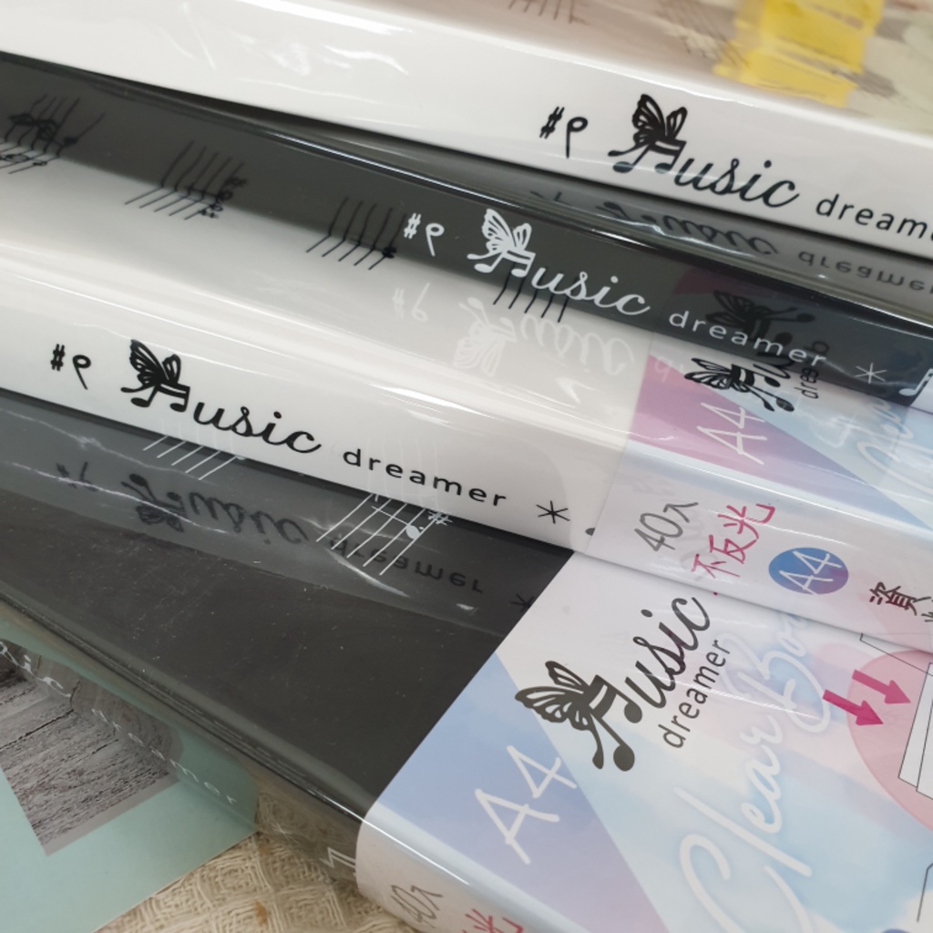 A4 Non-Reflective Music Score Folder Made In Taiwan Upper Lower ...