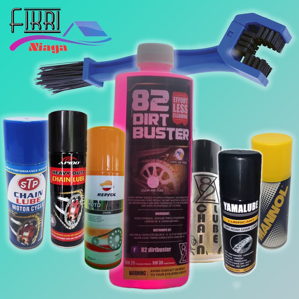 Set Pencuci Rantai Motosikal / Chain Cleaner Package (82 Dirt Buster ...