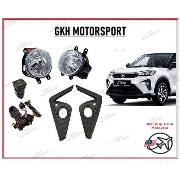 (1 year warranty) Perodua Ativa 2020 2021 2022 OEM ORIGINAL Fog Light ...