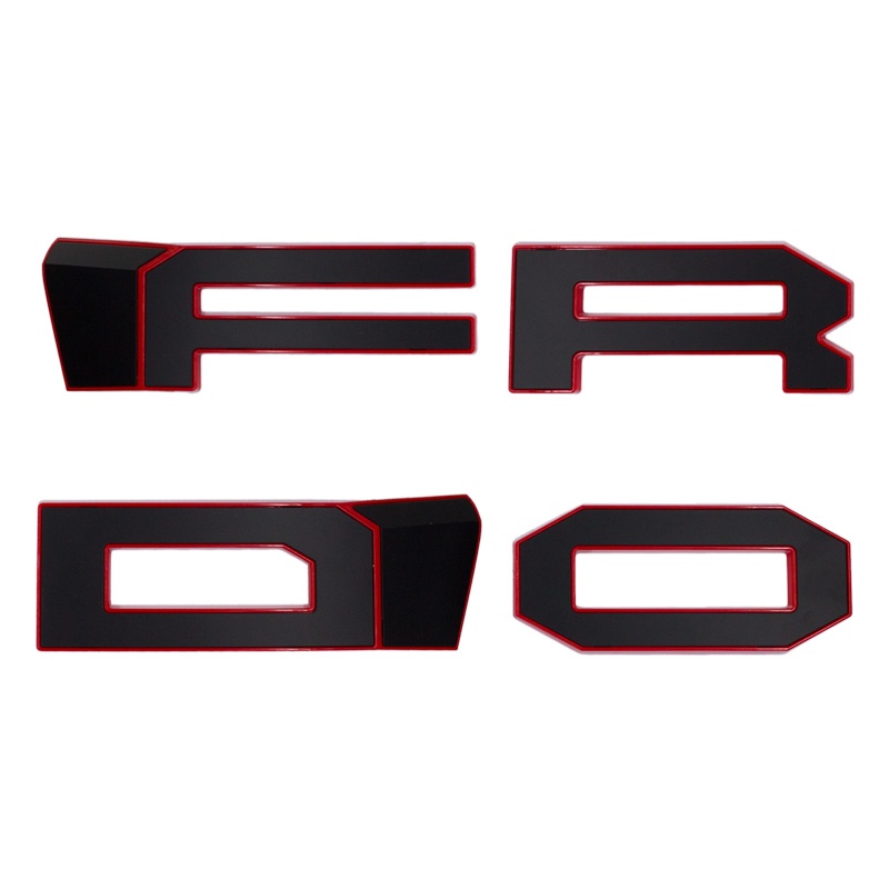 Grill Grilles Letter Fit For Ford Ranger Raptor net T8 XL XLT LARIAT ...