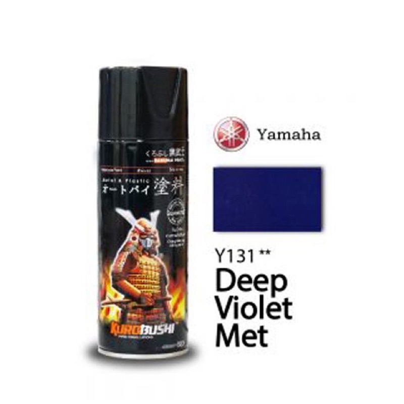 Samurai Paint Yamaha [Y131**] Deep Violet Met (400ml) | Shopee Malaysia