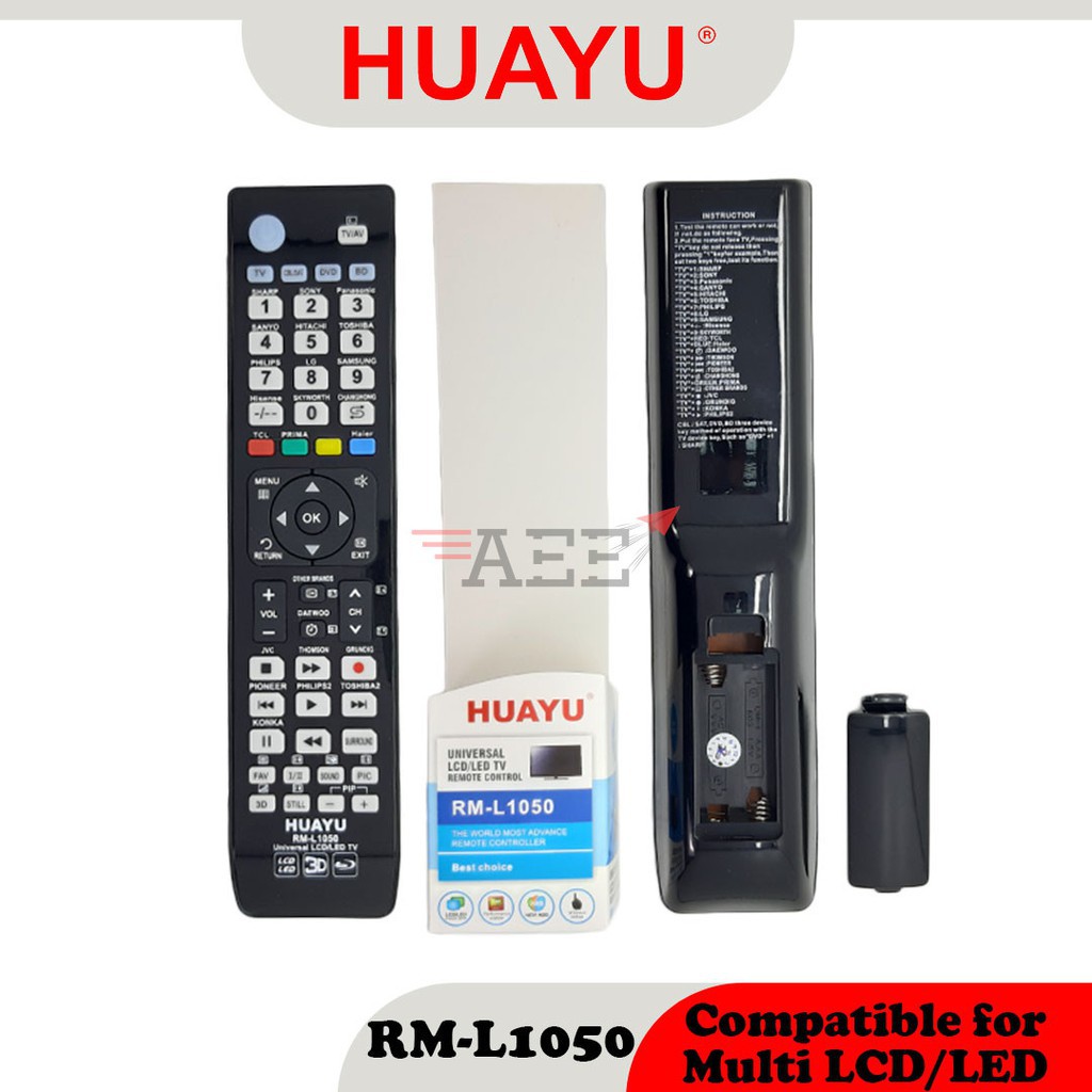 *REMOTE*Universal TV & DVD Remote Control for All LED/LCD TV+DVD brand ...