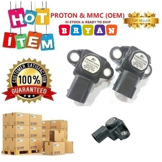 PROTON WIRA VDO , MAP SENSOR , MANIFOLD AIR PRESSURE SENSOR PW550888 ...