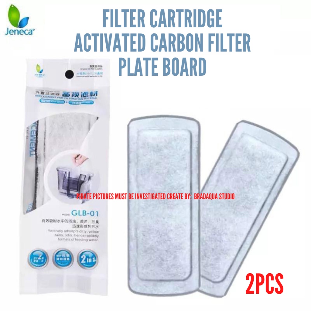 JENECA GLB-01 Filter Cartridge Activated Carbon Filter Plate Board 2pcs ...