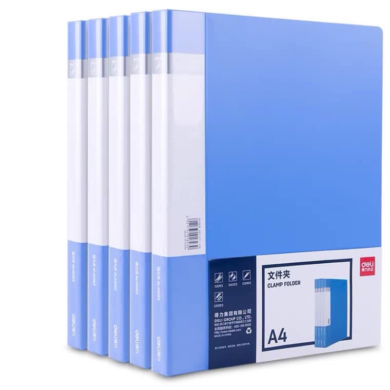 Deli clamp folder (blue/black) 18mm / 20mm | Shopee Malaysia