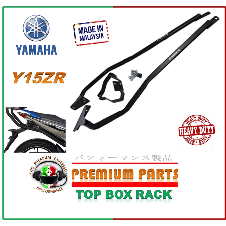 YAMAHA Y15ZR TOP BOX RACK MONORACK HEAVY DUTY HIGH QUALITY | Shopee ...