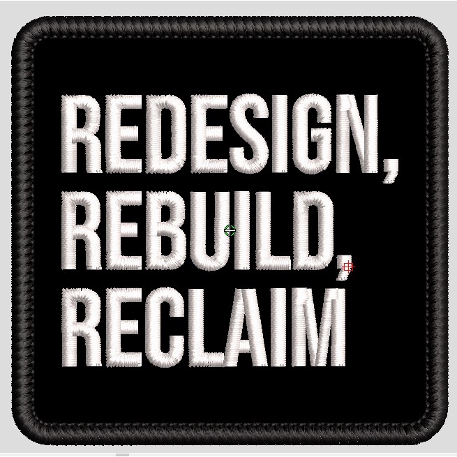 Patch Redesign Rebuild Reclaim | Shopee Malaysia