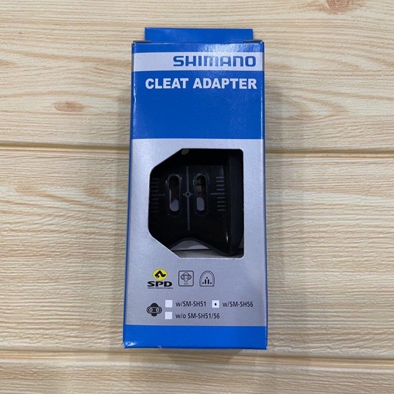 SHIMANO SPD Cleat Adaptor SM-SH40 with SM-SH56 (For RB Shoe convert to ...