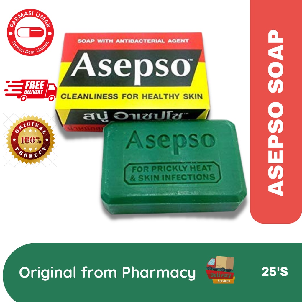 SABUN ASEPSO BAR SOAP 80G | Shopee Malaysia