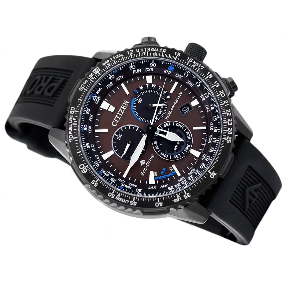 (FREE SHIPPCITIZEN CB5005-13X MEN'S ECO-DRIVE PROMASTER RADIO ...