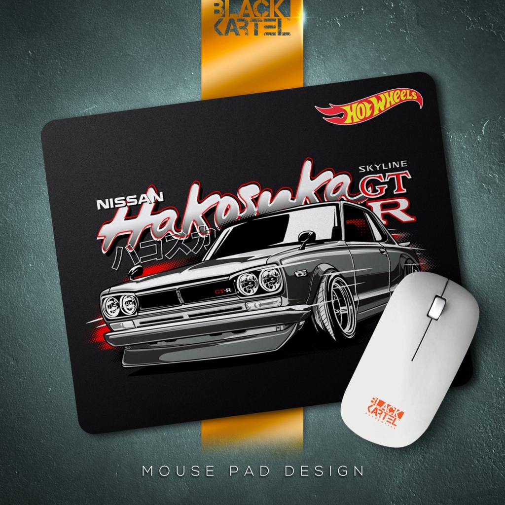 Ready Stock! [ GAMING MOUSE PAD - HOTWHEELS CAR DESIGN - NISSAN GTR ...