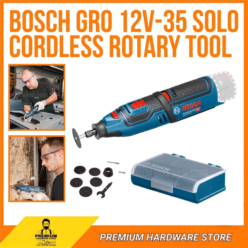 Bosch GRO 12V 35 Cordless Rotary Tool | Shopee Malaysia