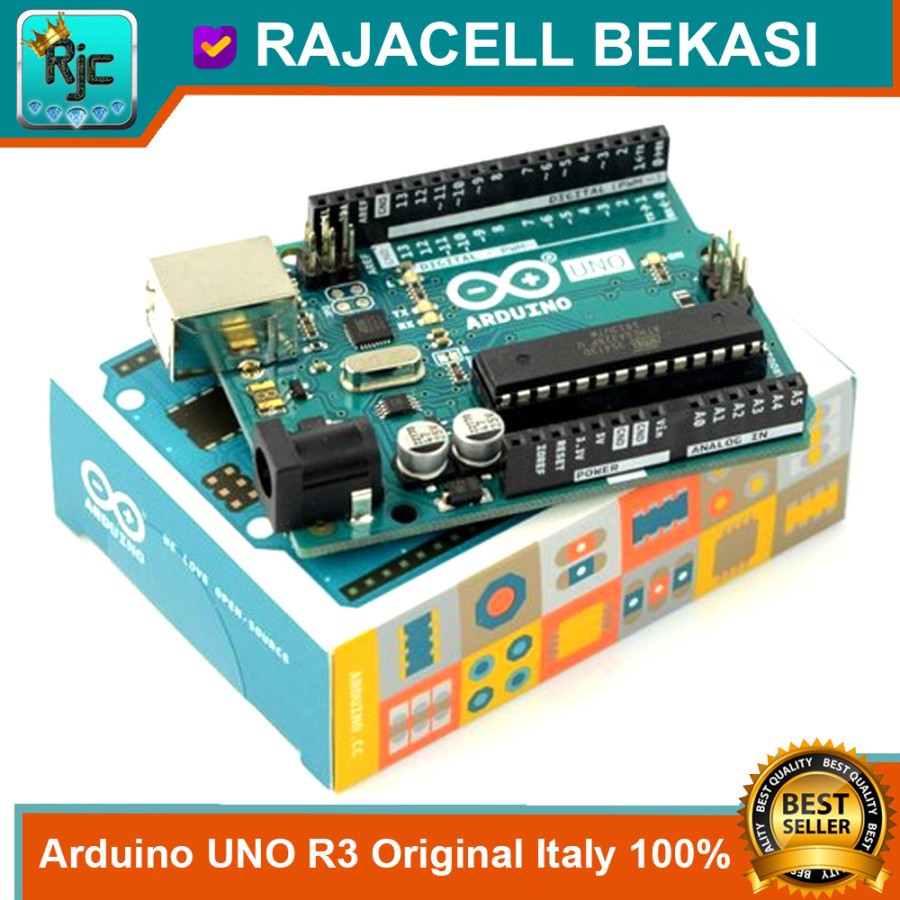 Original Italy Uno R3 100% ORI Arduino Development Board | Shopee Malaysia
