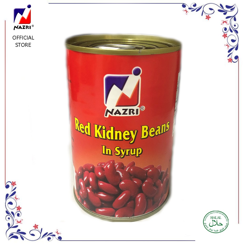 NAZRI Kacang Merah Dalam Sirap (425g)/NAZRI Red Kidney Beans In Syrup ...