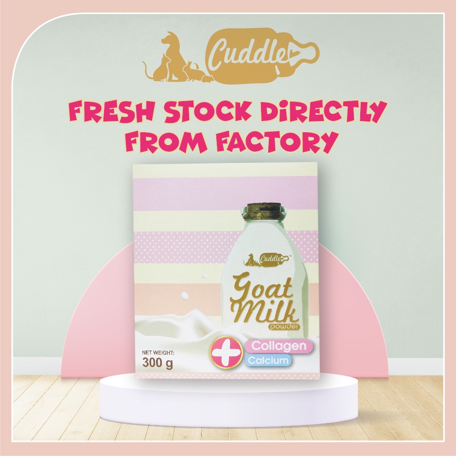 Cuddle Goat Milk Powder for Pet 300g / Cuddle Susu Kambing untuk Haiwan ...