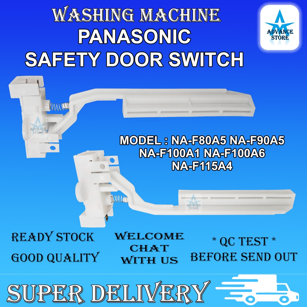 ORIGINAL Washing Machine Panasonic Safety Lock Lid Lock Door Switch ...