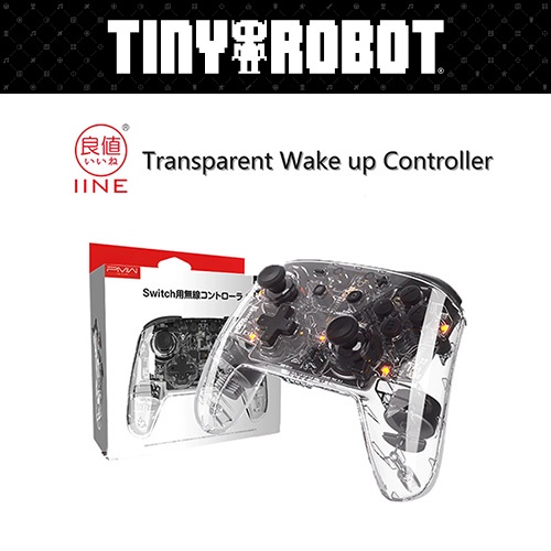 IINE Nintendo Switch Wireless Pro Controller - (Transparent)(L513 ...