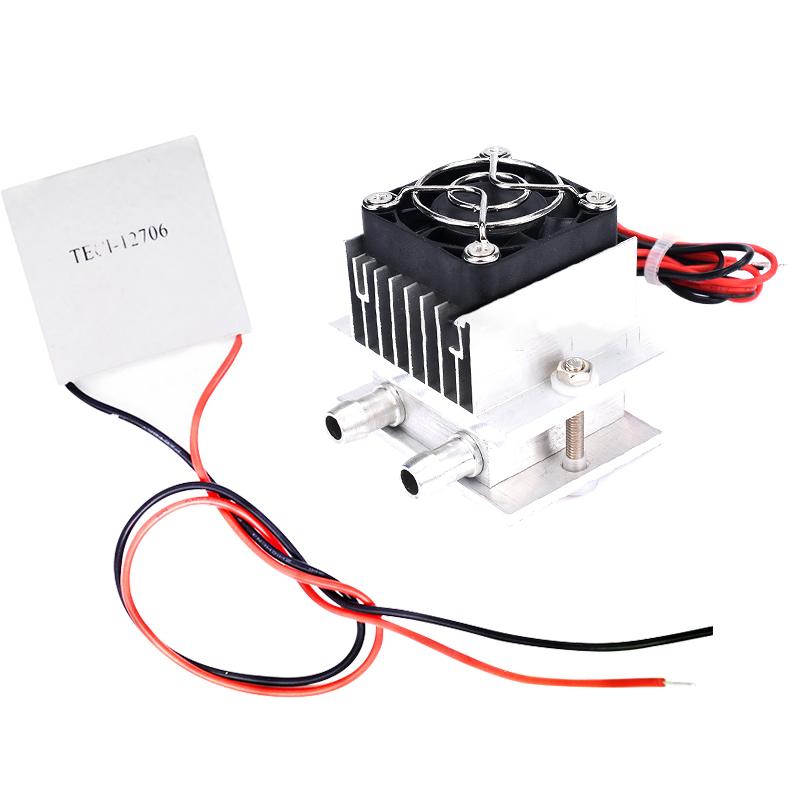 12V semiconductor refrigeration chip set DIY water cooled head cooling ...