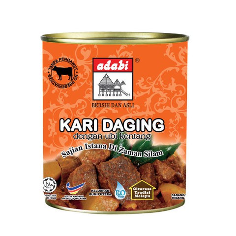 🔥🔥HOT ITEM🔥🔥ADABI KARI DAGING DALAM TIN 280GM🔥🔥 | Shopee Malaysia