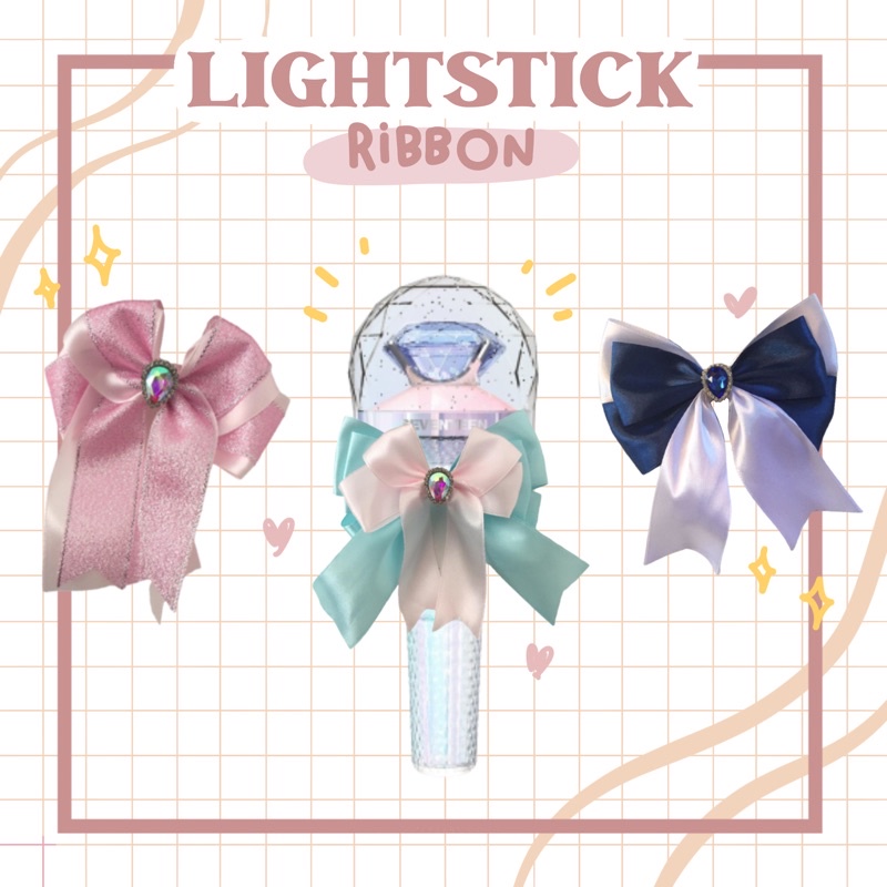 Korean Lightstick Ribbon (Lightstick Decoration Ribbon) | Shopee Malaysia
