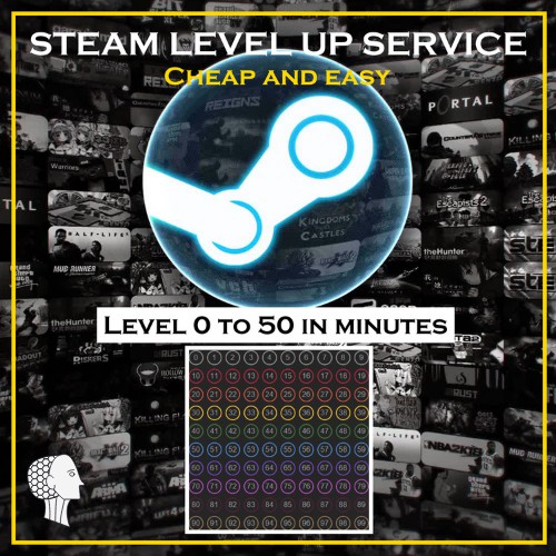 Steam Level Up Service | Shopee Malaysia