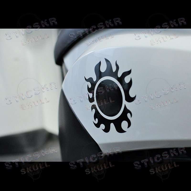 Sun Pirates Jolly Roger Warlord Jinbei Flag One Piece Car Sticker Motor ...