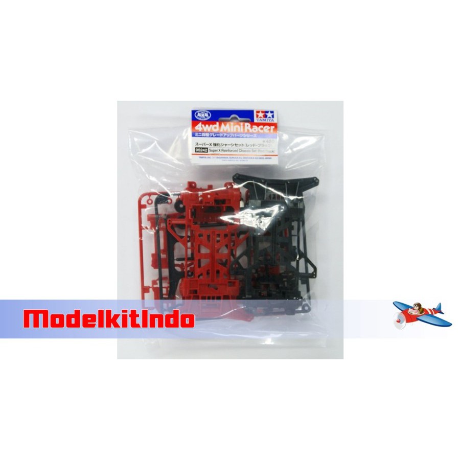 Tamiya 95242 Super X Reinforced Chassis Set (Red Black) | Shopee Malaysia