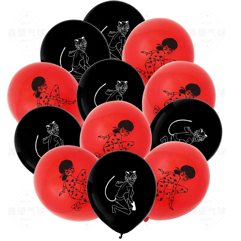 [READY STOCK] Ladybug Birthday Party Miraculous Cartoon Theme ...