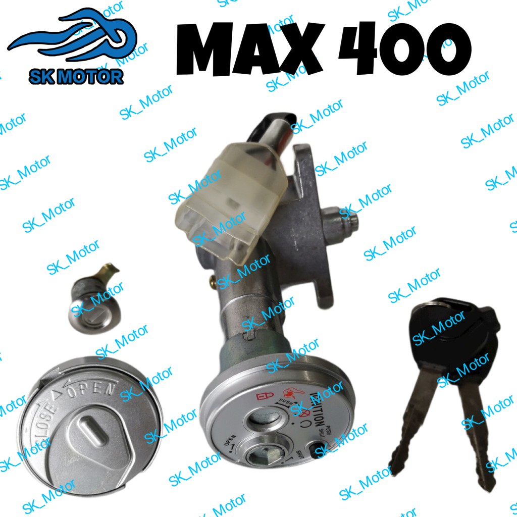 SYM MAX 400 MAXSYM 400i Ignition Main Switch / Full Set Switch / Key ...