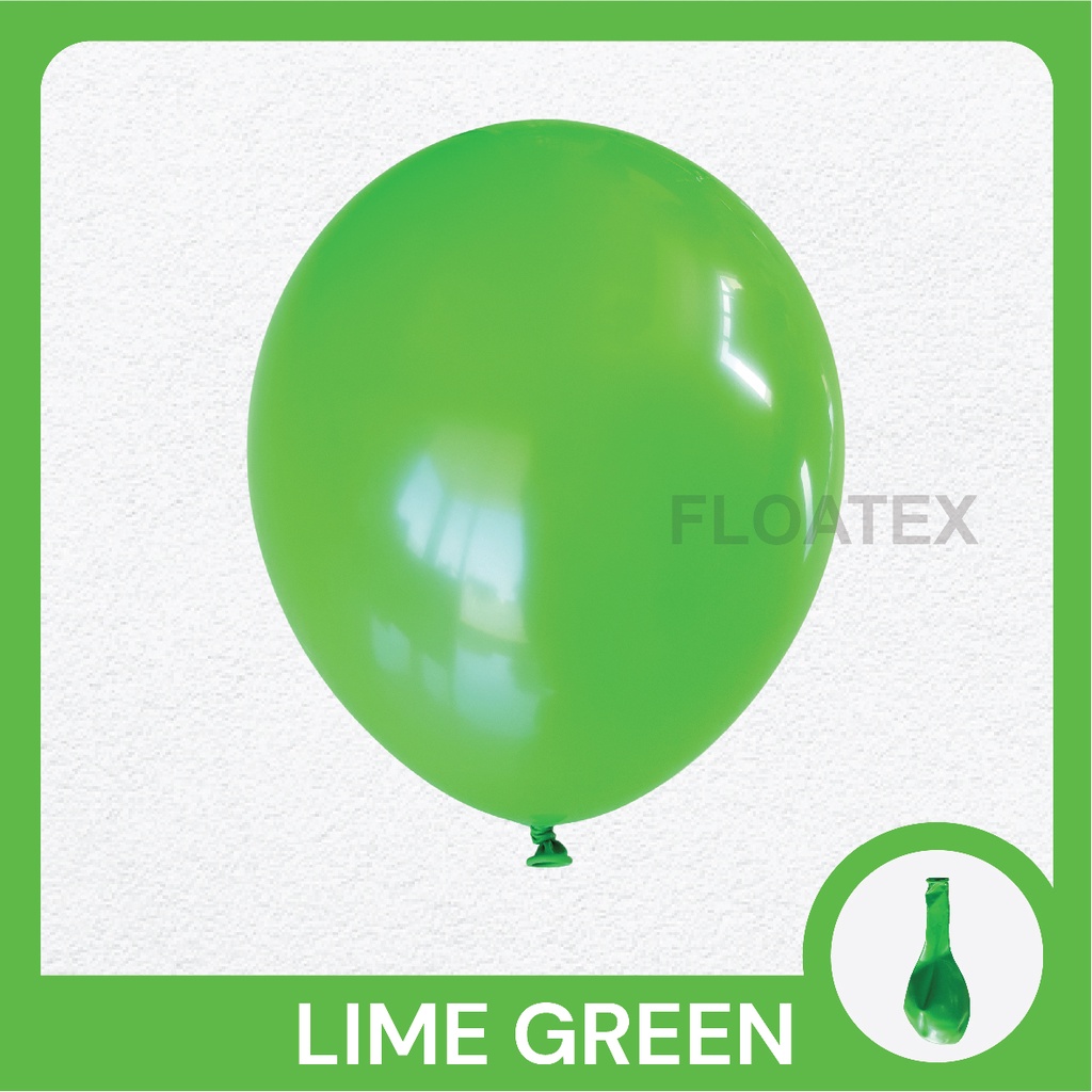 Floatex 3.2g 12 Inch 10pcs High Quality Matte Latex Colorful Balloon ...