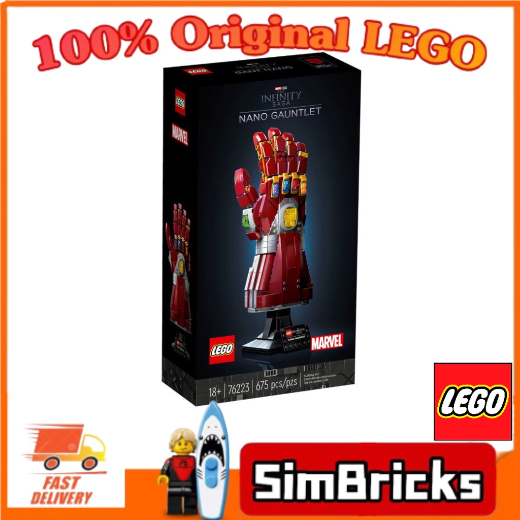 (SimBricks) LEGO 76223 Marvel Nano Gauntlet | Shopee Malaysia