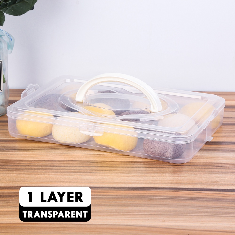 ANGEL Refrigerator Storage Box Food Container Freezer Space Saver ...