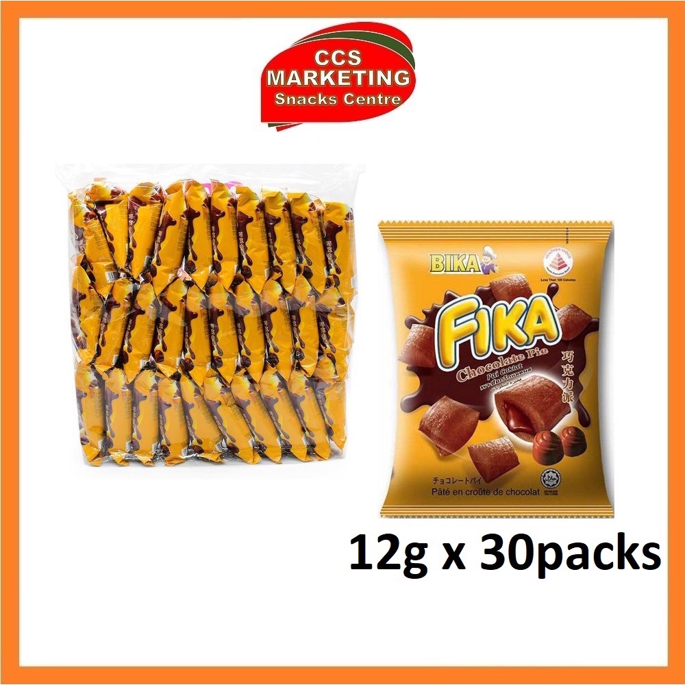 CCS Bika Fika Chocolate Pie ( 12g x 30pcs ) | Shopee Malaysia