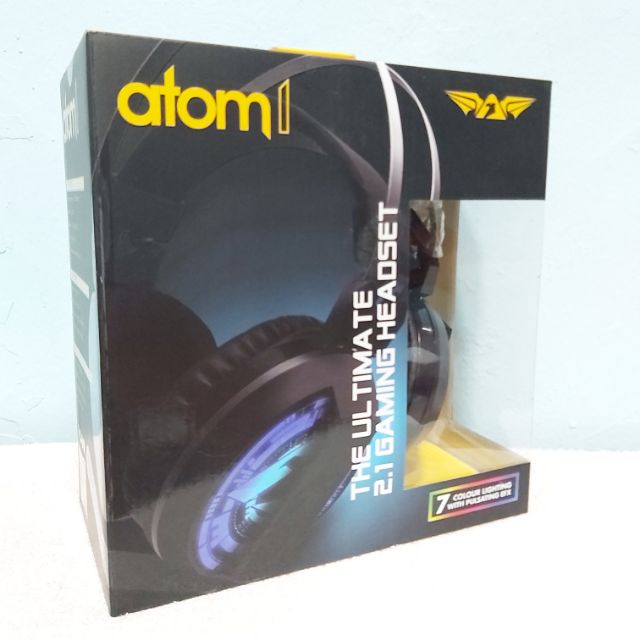 THE ULTIMATE 2.1 GAMING HEADSET Atom1 | Shopee Malaysia