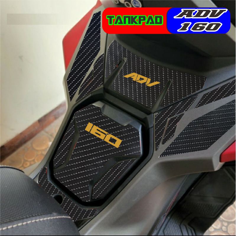 ADV 160 Sticker Deck Pad Tankpad Striping Honda ADV 160 CARBON 6D ...