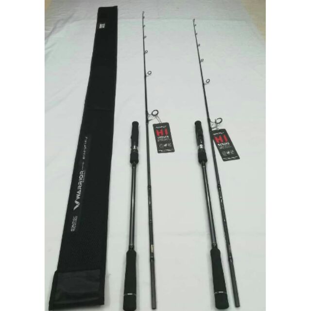 📌SANTEC WARRIOR X JIGGING SPINNING ROD📌 | Shopee Malaysia