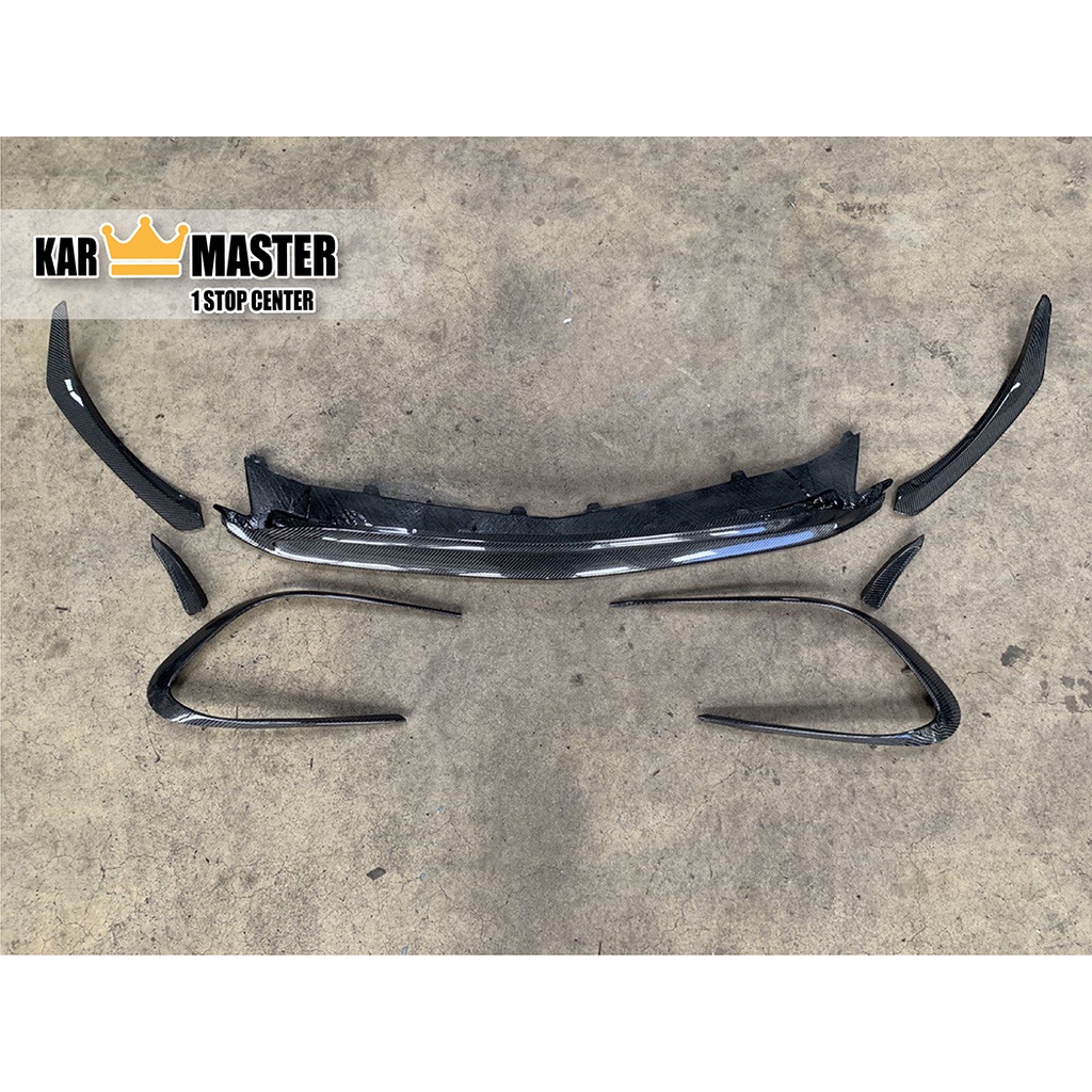 Mercedes Benz W17 AMG Facelift Front Canard Carbon Set | Shopee Malaysia