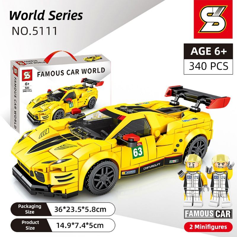 SY Sheng Yuan 5111 SY5111 Famous Car World Series Vehicle Building ...