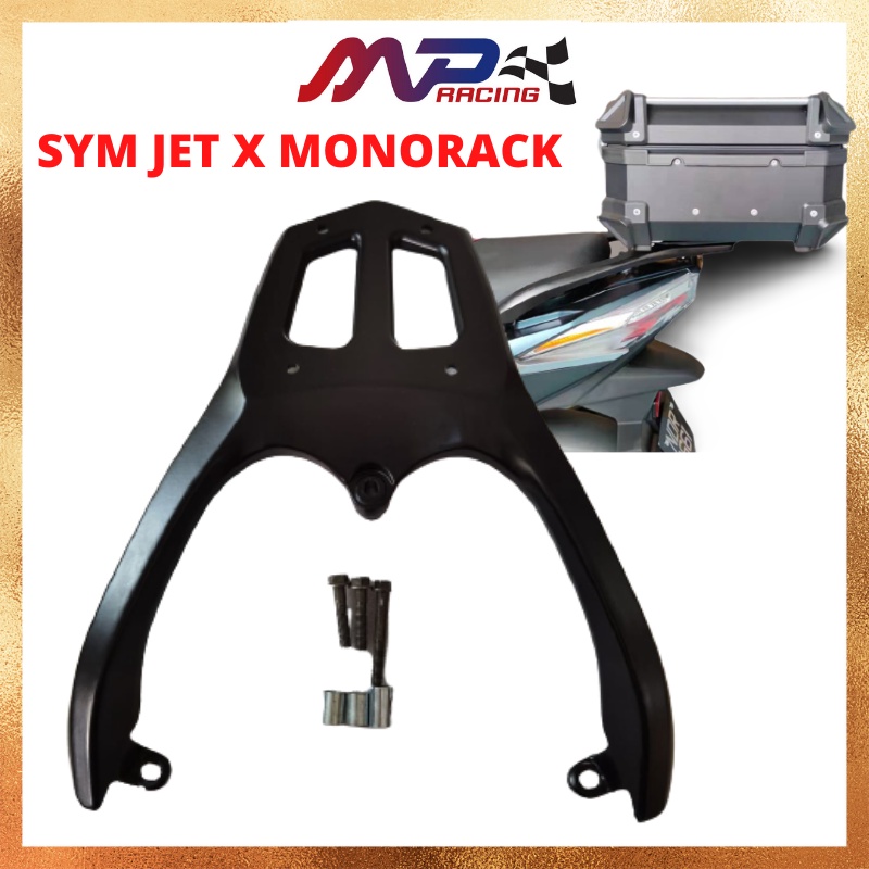 (JET X) Mono rack SYM JET X 150,JET 14 ,monorak jet x,p&p diy.max load ...