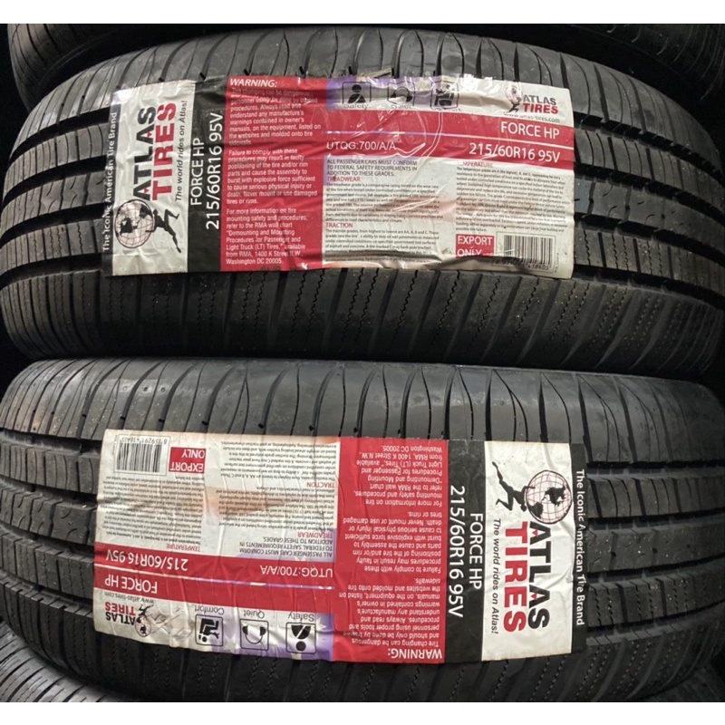 215/60R16 215 60 16 ATLAS Car tyre tire kereta tayar Wheel Rim 16 inch | Shopee Malaysia