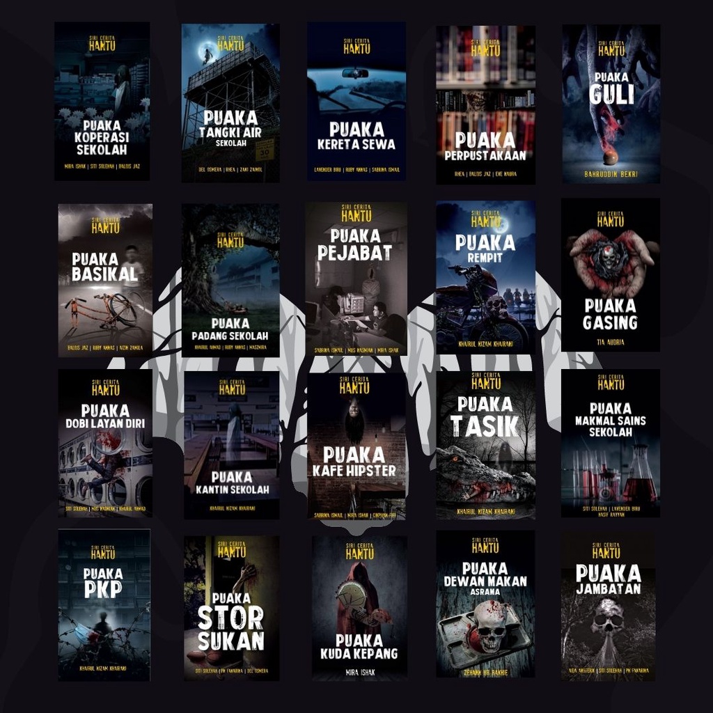 Koleksi Siri Cerita Hantu : Novel Seram Siri Puaka - Penerbit X - Novel hantu Novel seram Cerita ...