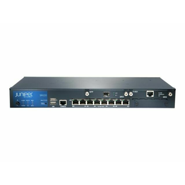 Juniper Networks® SRX220 Services Gateway, an enterprise-class firewall ...