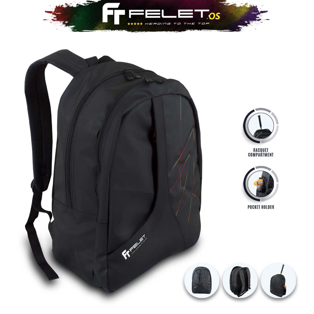 FELET Multi Backpack 4.0 - Black | Shopee Malaysia