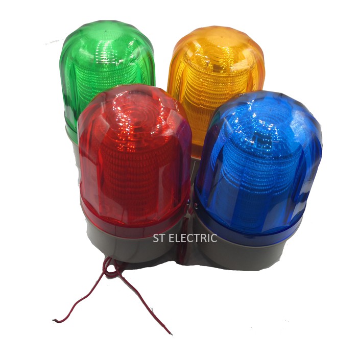 UNIRON LED Revolving Light / Warning light with SOUND AC240V - RED ...