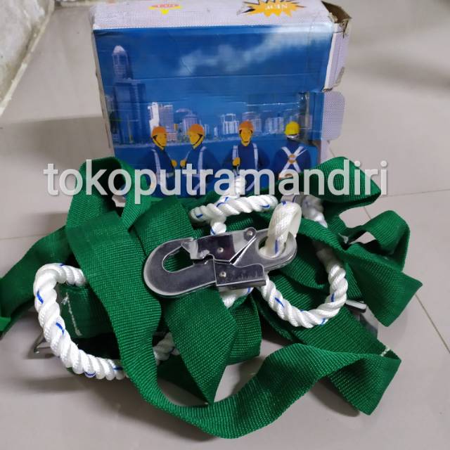Safety belt full body harness GCL Small hook | Shopee Malaysia